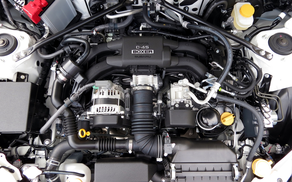 The 2.0-litre four-cylinder boxer engine produces 200 horsepower and ...